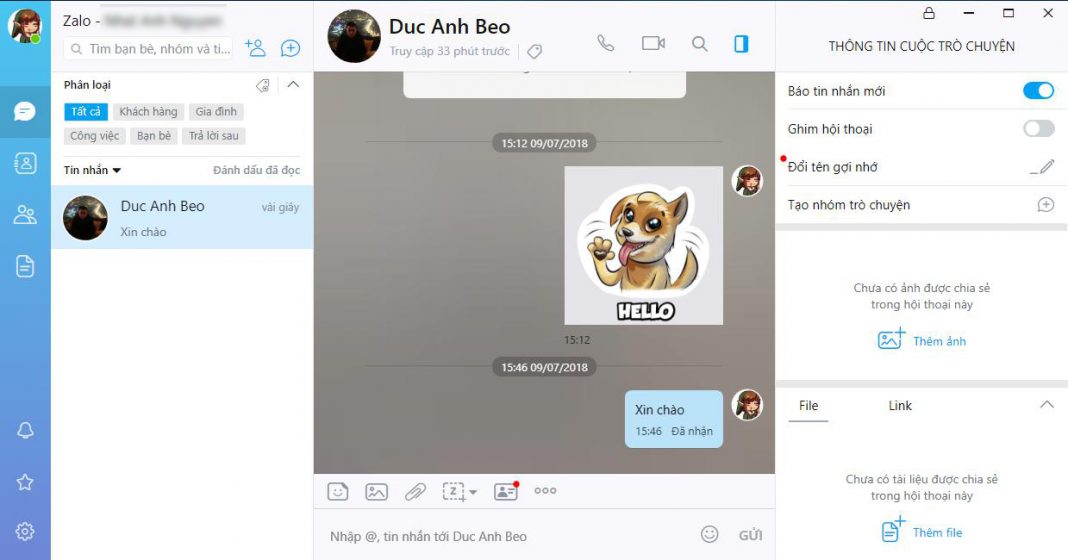Download Zalo cho PC - Tải và cài đặt ứng dụng | Phongvu.vn