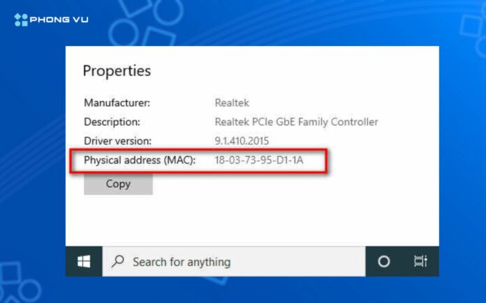 Địa chỉ MAC là gì? Cách tìm địa chỉ MAC trên máy tính Windows đơn giản ...