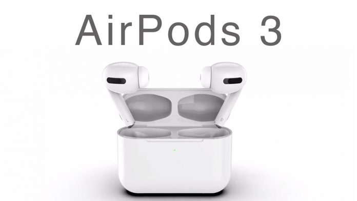Lộ diện concept AirPods 3 cực đẹp, dự kiến ra mắt vào 2021 | Phongvu.vn