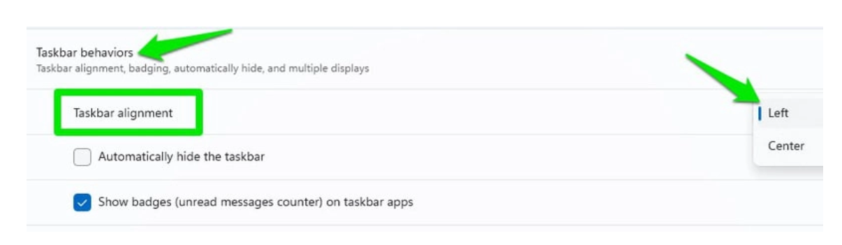 9 cách làm đẹp thanh tác vụ Taskbar Win 11 theo sở thích