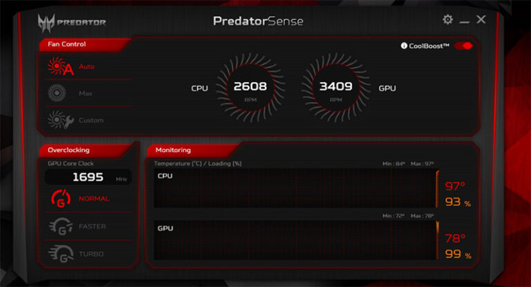 Phần mềm Nitro Sense là gì? Cách tối ưu hóa hiệu suất chơi game trên ...