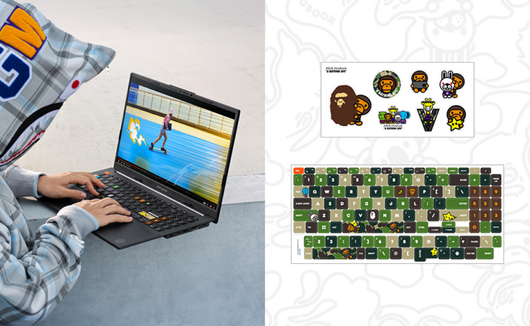 ASUS Ra Mắt Vivobook S 15 OLED BAPE® Edition Độc Quyền