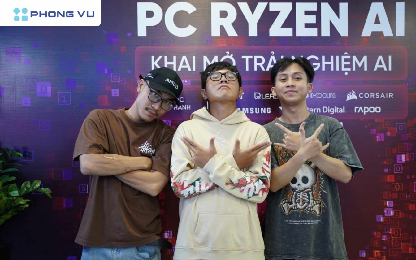 Phong Vũ AI workshop | Từ PC Ryzen AI đến Creator xịn | Phongvu.vn
