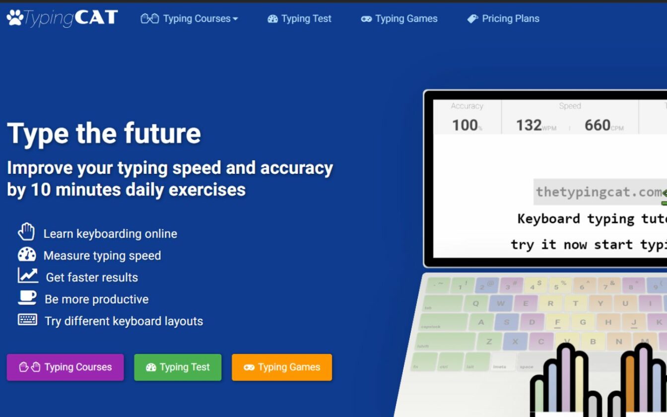 Top 8 website tập gõ 10 ngón trực tuyến miễn phí tốt nhất 2024
