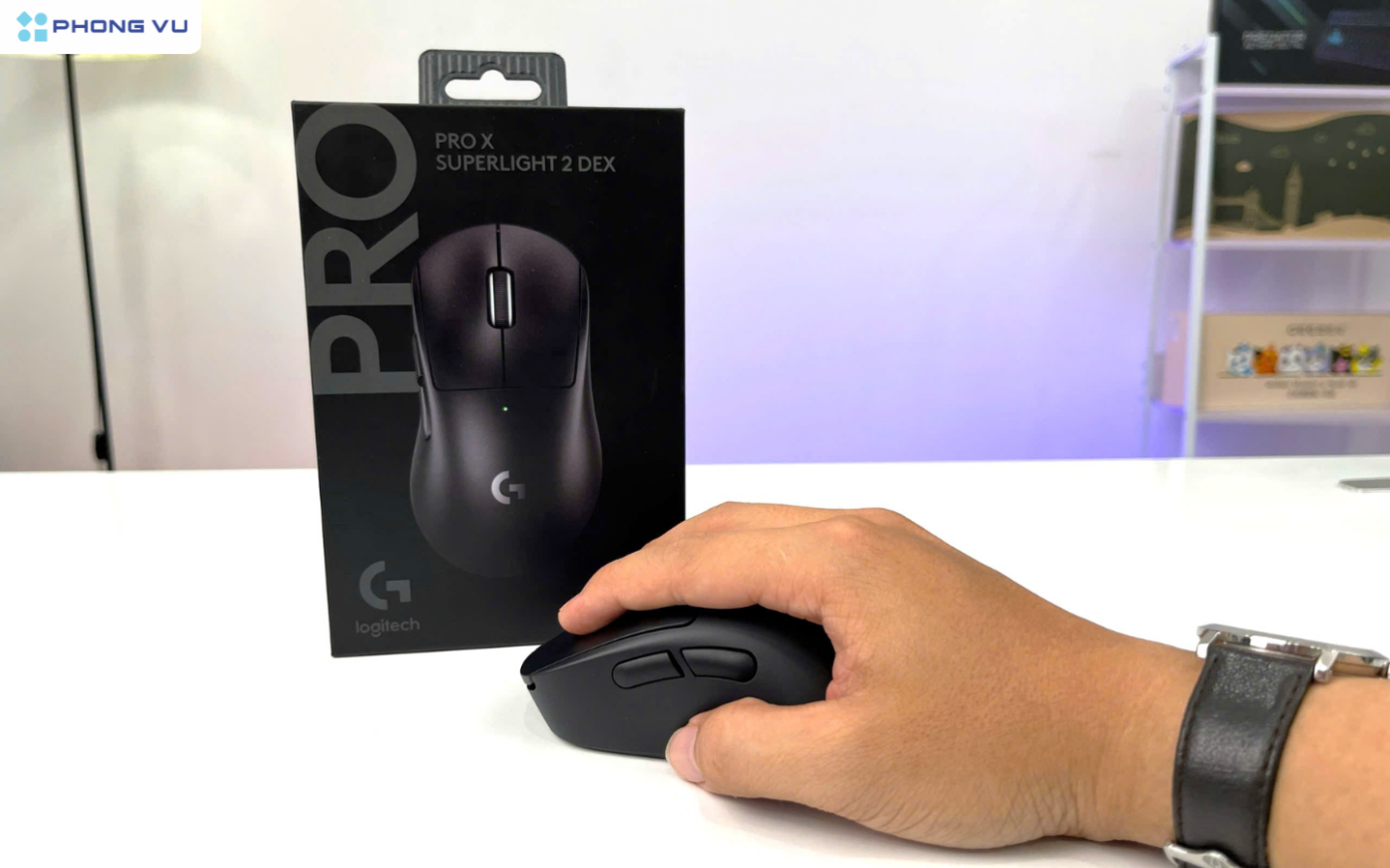 Trên tay nhanh Logitech Pro X Superlight 2 DEX