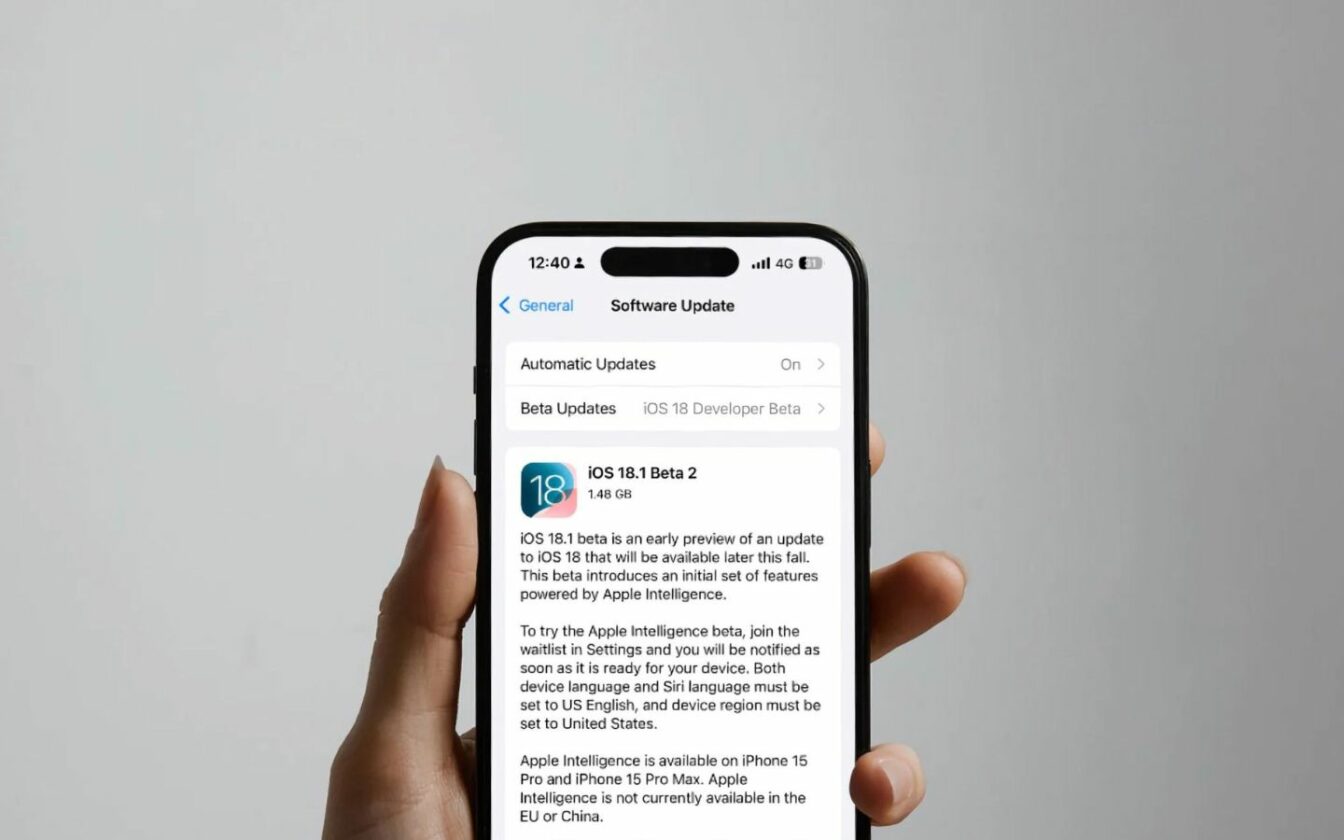 iOS 18.1 Public Beta 2 được phát hành. Có cập nhật gì mới? | Phongvu.vn