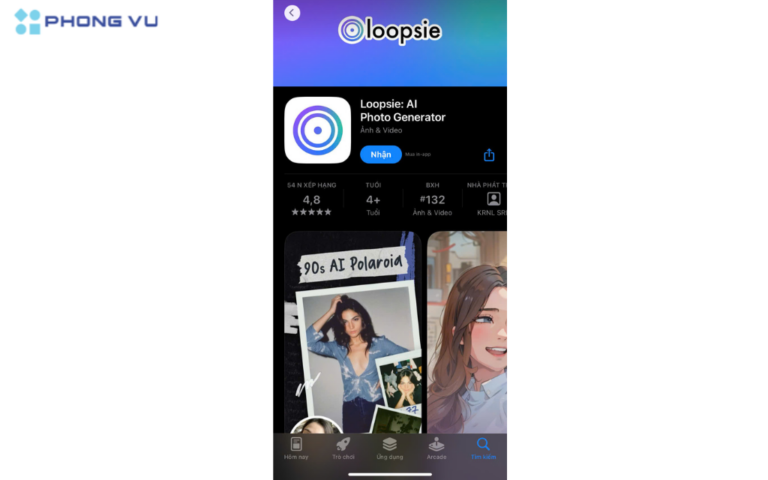Tải Loopsie: Biến ảnh, Video Của Bạn Thành Anime Cực ảo