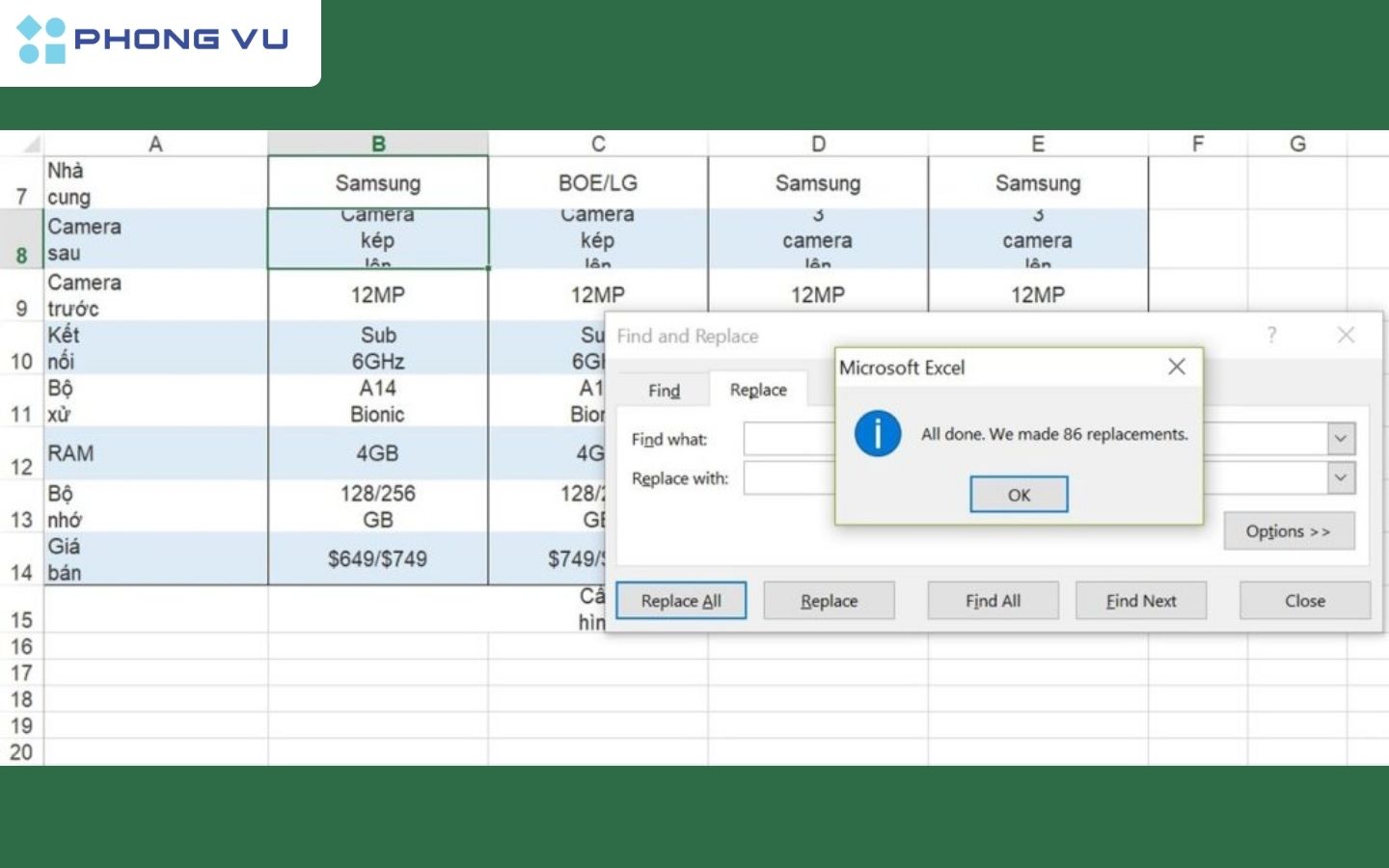 Hướng dẫn xuống dòng trong Excel và Google Sheets đơn giản, nhanh chóng ...