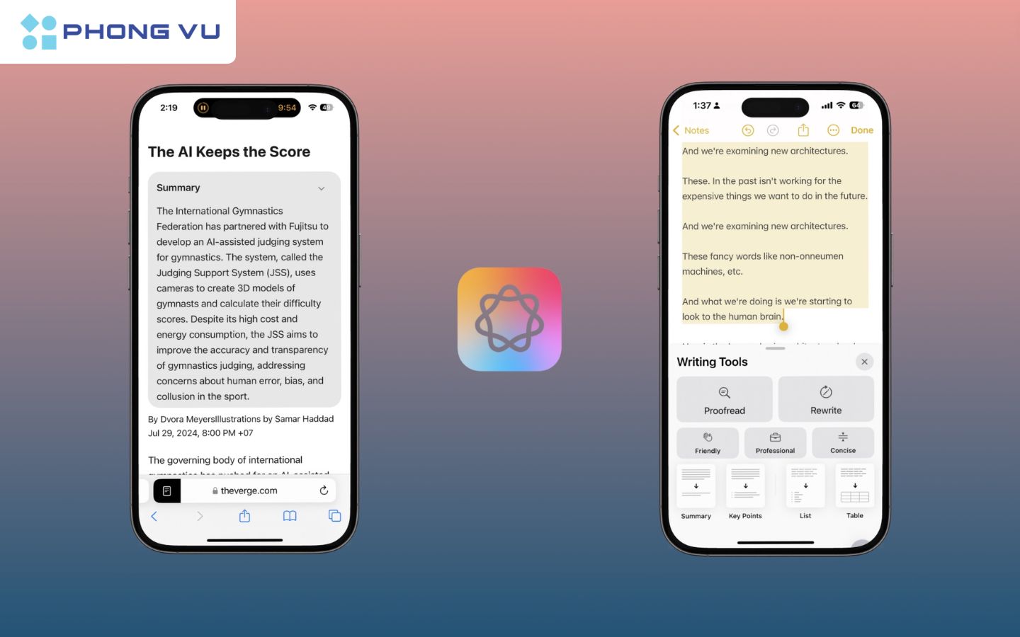 Writing Tools Trên Apple Intelligence Có Thể Làm được Những Gì?