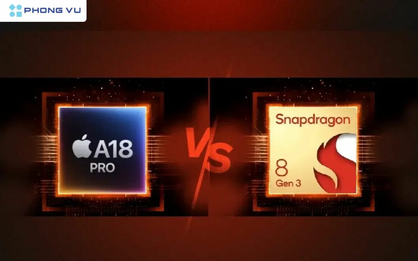 So găng chip A18 Pro và Snapdragon 8 Elite Gen 4: Chip xử lý nào mạnh hơn? | Phongvu.vn