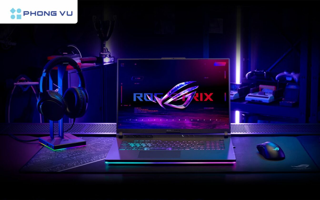 Chưa ra mắt, laptop ASUS ROG Strix 2025 đã gây sốt với dải LED RGB
