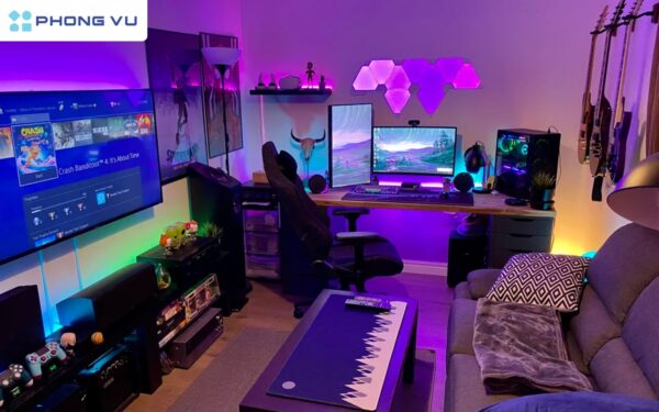 11 ý tưởng setup góc gaming xịn xò, chơi game cực chill