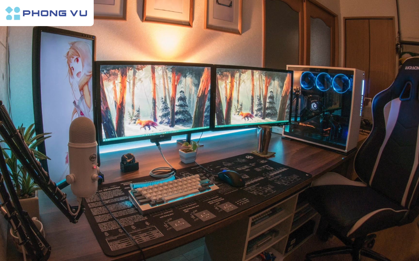 11 ý tưởng setup góc gaming xịn xò, chơi game cực chill
