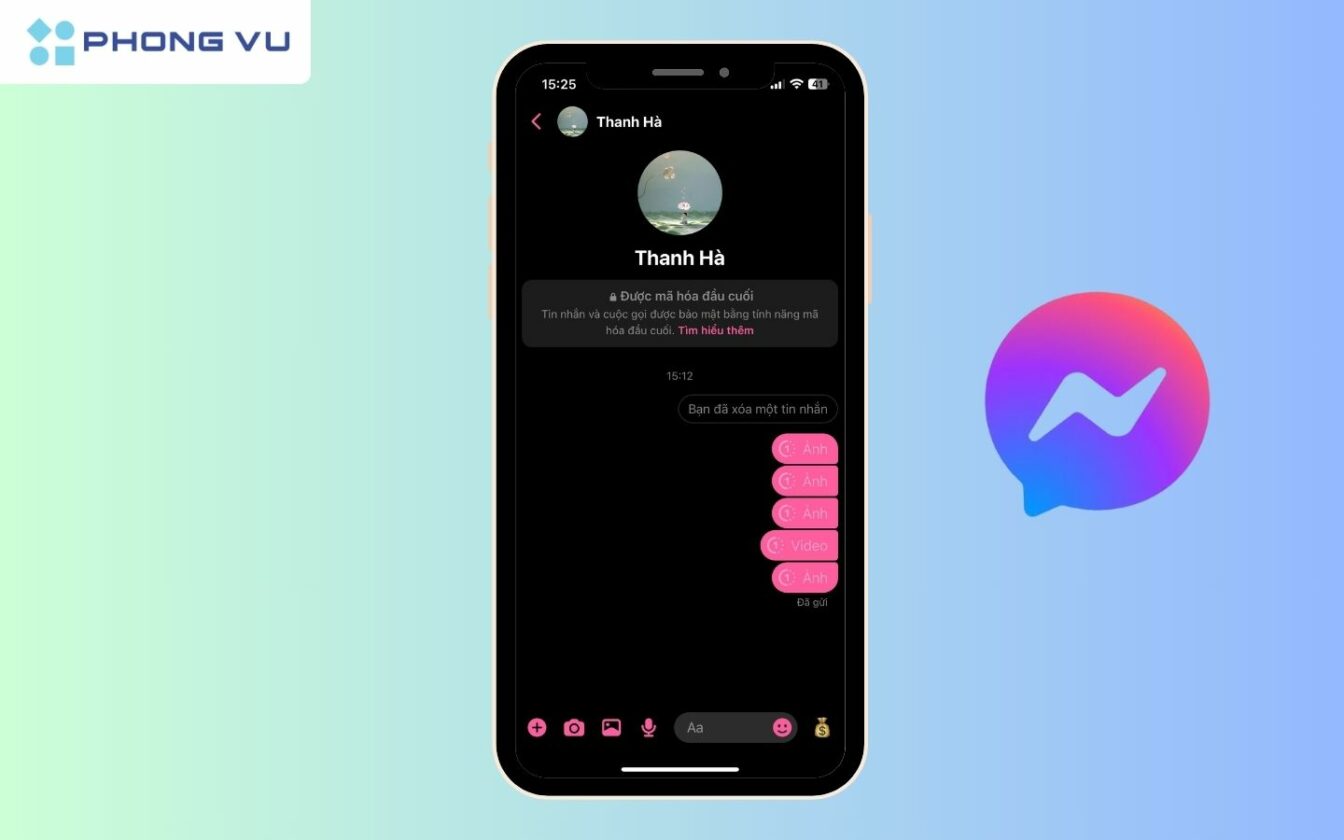 Cách Bật, Tắt Gửi ảnh Chỉ Xem Một Lần Trên Messenger đơn Giản | Phongvu.vn