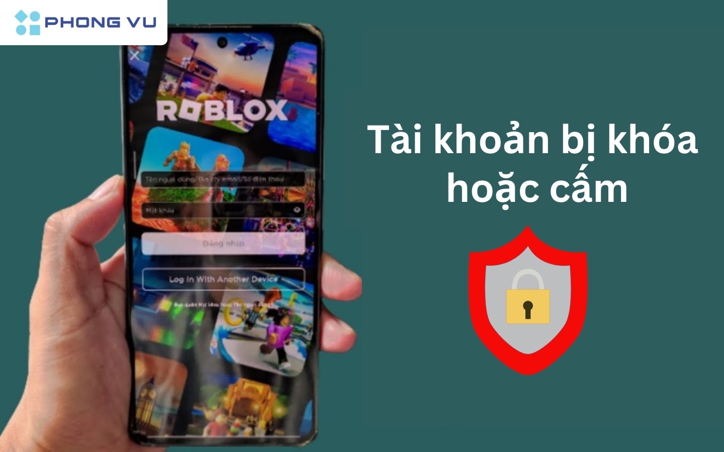 7 cách lấy lại acc Roblox khi quên mật khẩu và Email cực dễ | Phongvu.vn