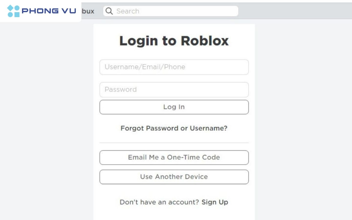 7 cách lấy lại acc Roblox khi quên mật khẩu và Email cực dễ | Phongvu.vn