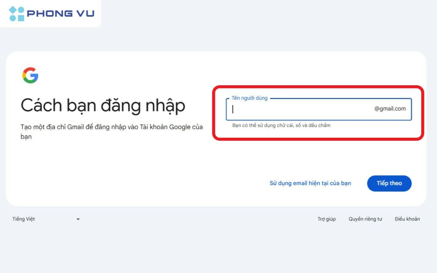 Cách Tạo Tài Khoản Gmail Mới Miễn Phí Chỉ Với 5 Bước
