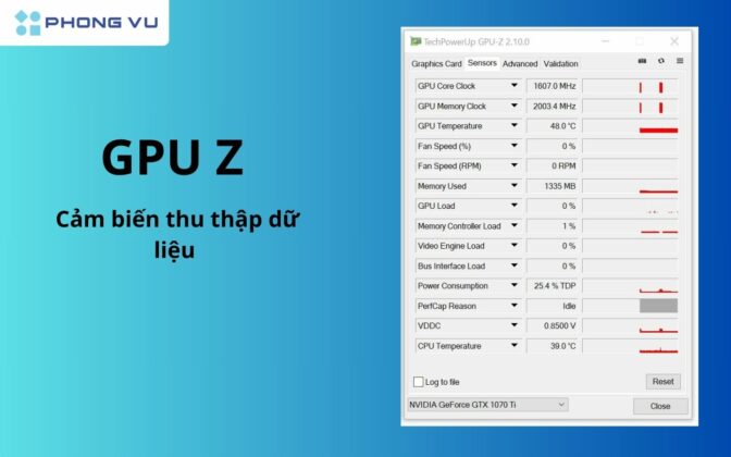 GPU Z là gì? Hướng dẫn kiểm tra Card màn hình bằng GPU Z | Phongvu.vn