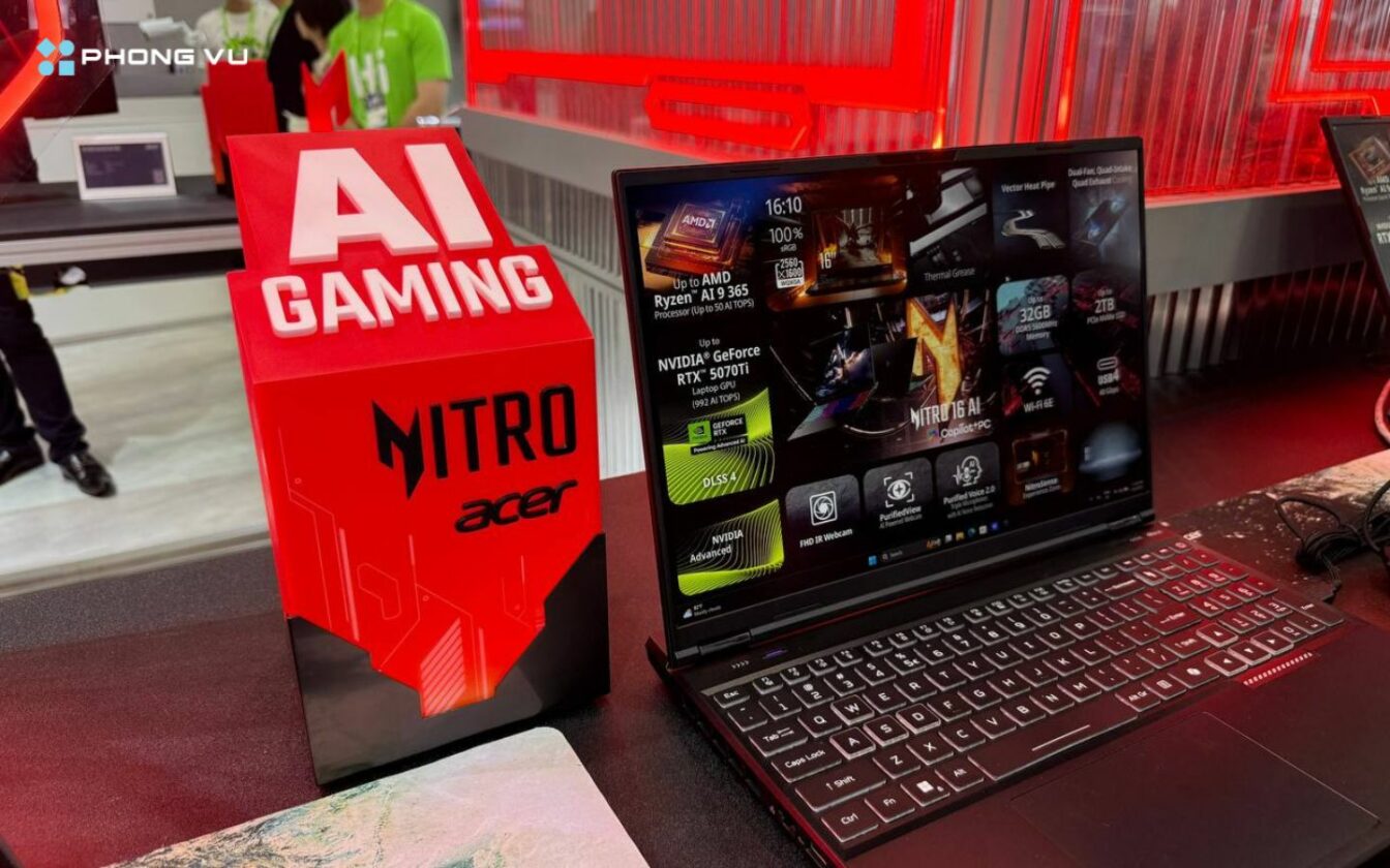 Acer ra mắt Nitro AI Gaming chuẩn Copilot+ PC tại Computex 2025 ...