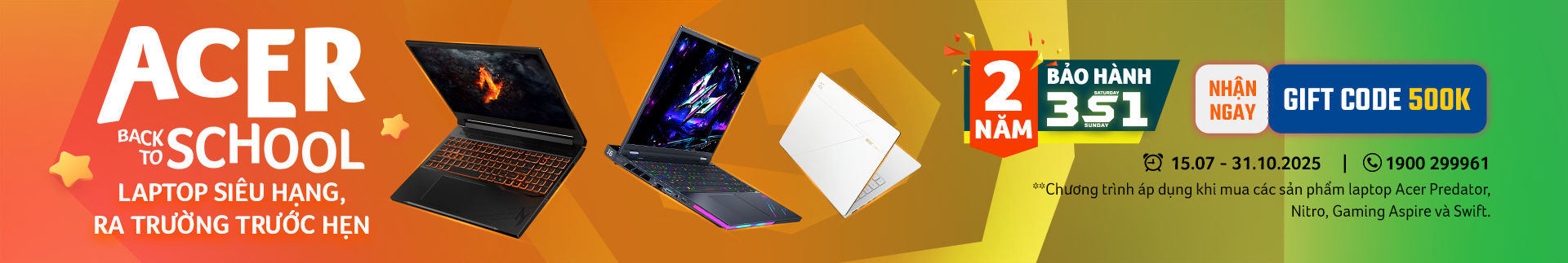 Acer Back to School 2025: Laptop siêu hạng - Ra trường trước hẹn ...