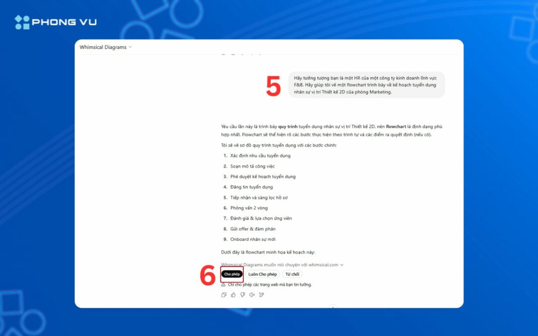 Hướng dẫn dùng chatGPT tạo Mindmap và Flow Chart nhanh chóng | Phongvu.vn