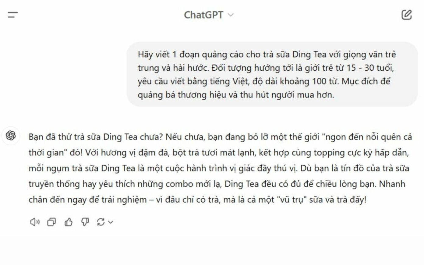 Trọn Bộ Mẫu Câu Lệnh ChatGPT Thông Dụng Theo Từng Lĩnh Vực | Phongvu.vn