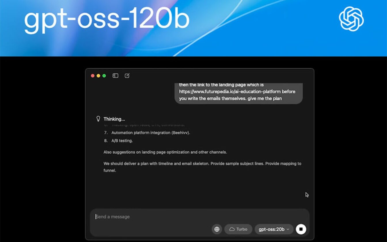 Cách cài đặt GPT-OSS-120B của OpenAI cục bộ trên 1 GPU | Phongvu.vn