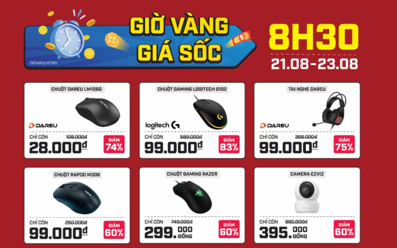 Mừng khai trương Phong Vũ Đồng Tháp: Săn deal công nghệ cực hấp dẫn | Phongvu.vn