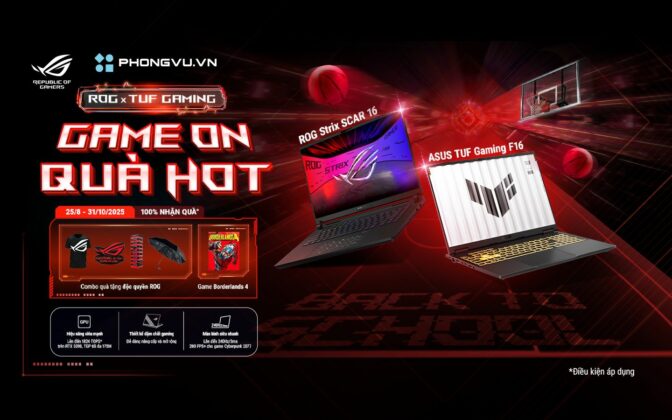 Back to School cùng ASUS ROG/TUF – Nhận ngay quà tặng & game bản quyền ...