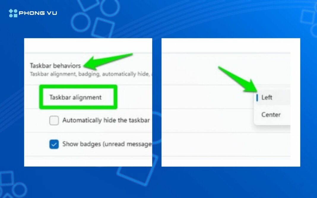 9 cách làm đẹp thanh tác vụ Taskbar Win 11 theo sở thích | Phongvu.vn