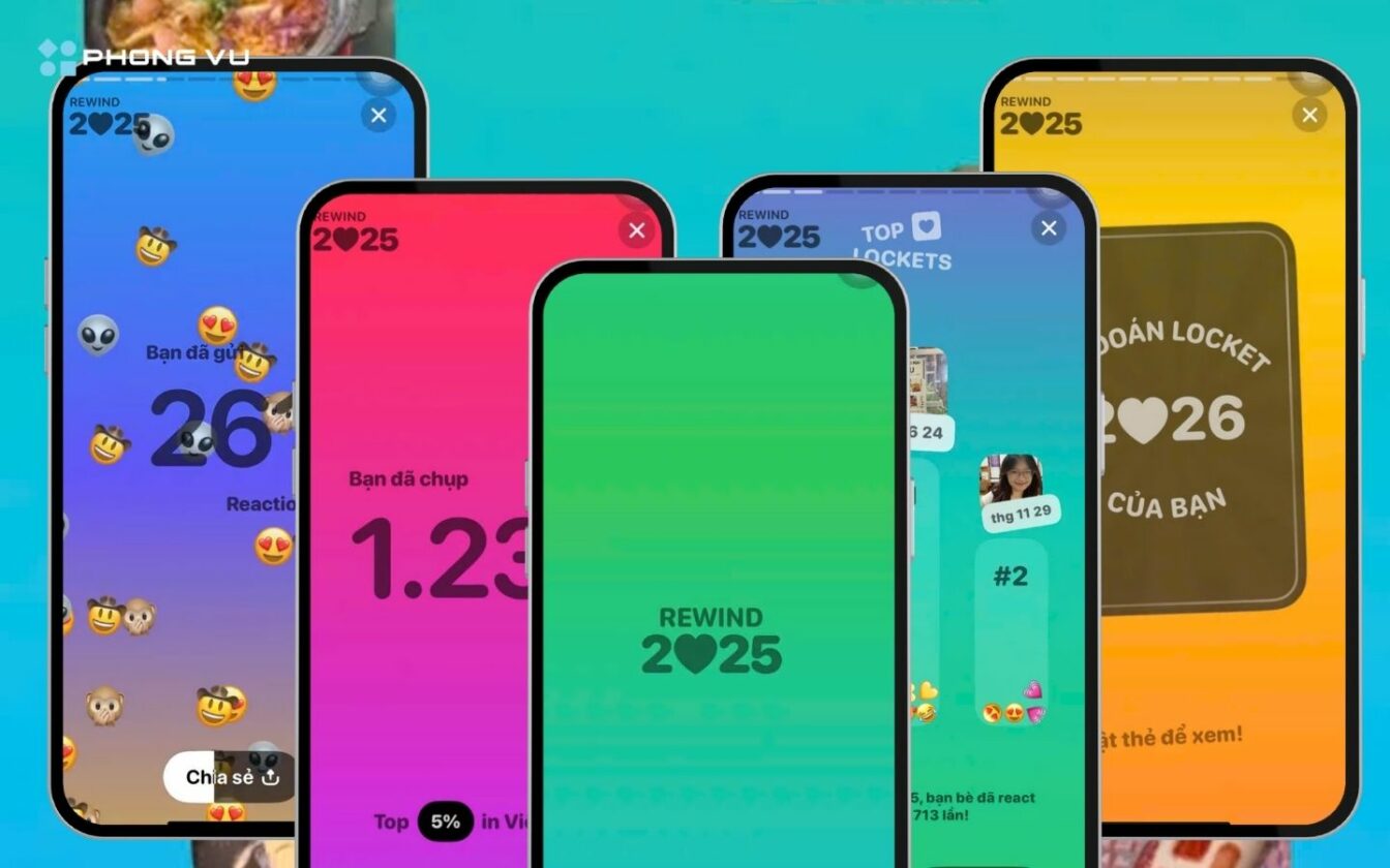 Cách Xem Locket Rewind 2025 Chi Tiết Mới Nhất | Phongvu.vn