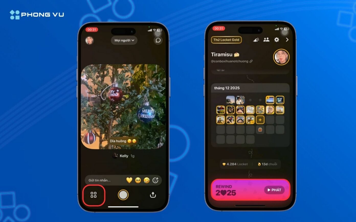 Cách Xem Locket Rewind 2025 Chi Tiết Mới Nhất | Phongvu.vn