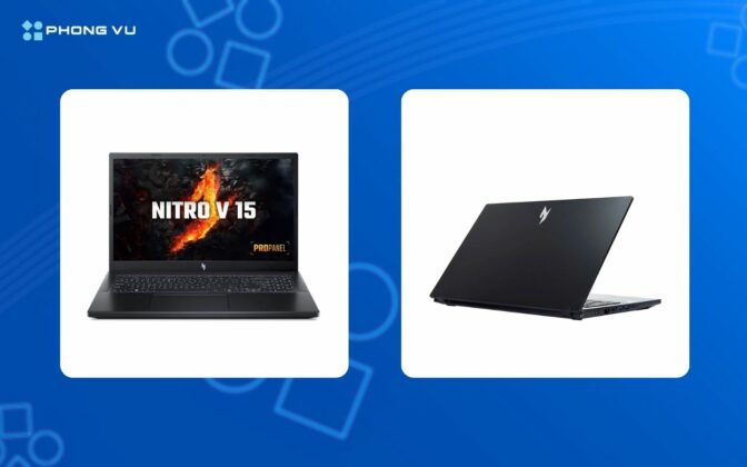 Combo laptop Acer Nitro V ProPanel: Giảm đến 500.000 đồng khi mua kèm ...