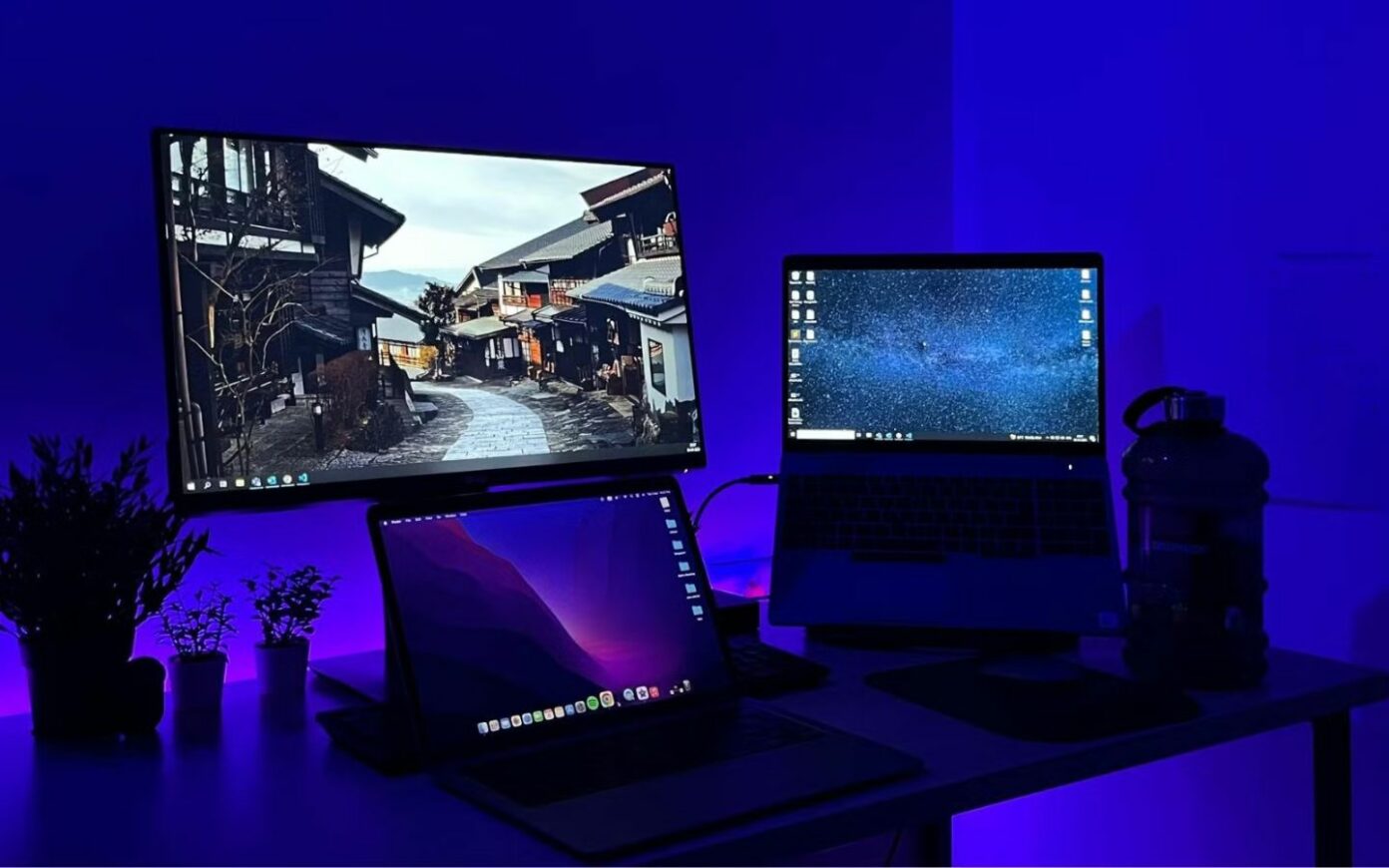 Hướng dẫn góc setup laptop và màn hình rời gọn gàng, tiện lợi | Phongvu.vn