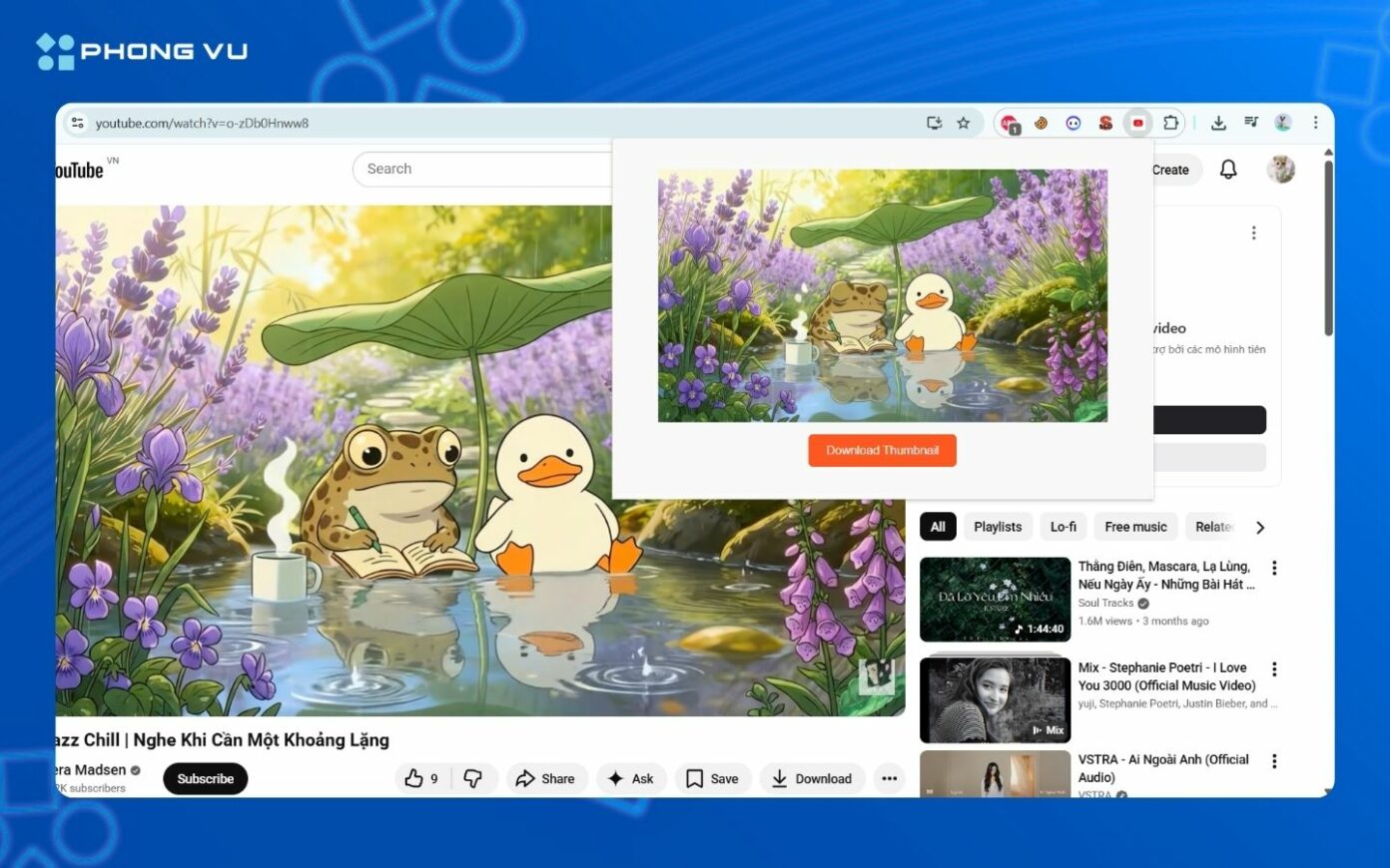 Tải thumbnail YouTube bằng nhiều cách đơn giản, dễ thực hiện | Phongvu.vn
