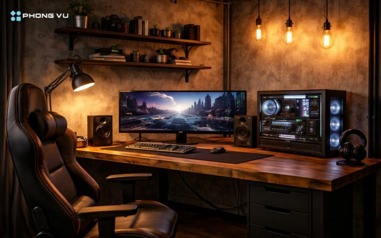 50+ Ý tưởng setup góc gaming xịn sò, chơi game làm việc cực chill ...